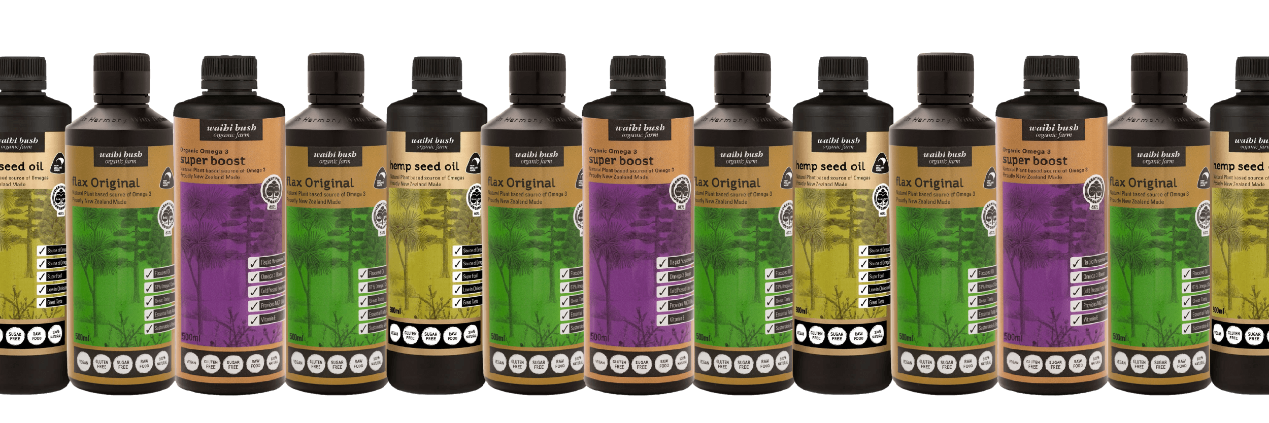 Waihi Bush Organic Farm | Your Powerful Organic plant based Omega 3s